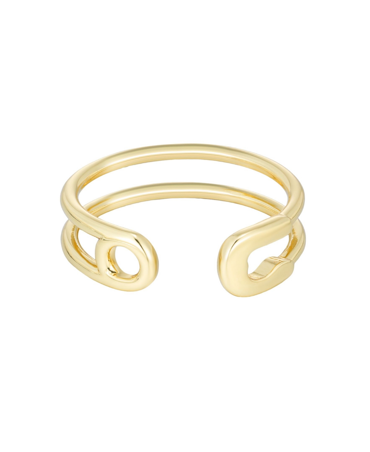 Click here for Adornia Gold Adjustable Safety Band Ring - Gold prices