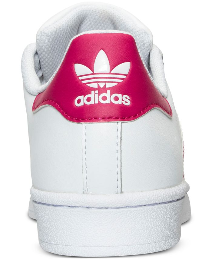 adidas Big Girls' Superstar Casual Sneakers from Finish Line - Macy's