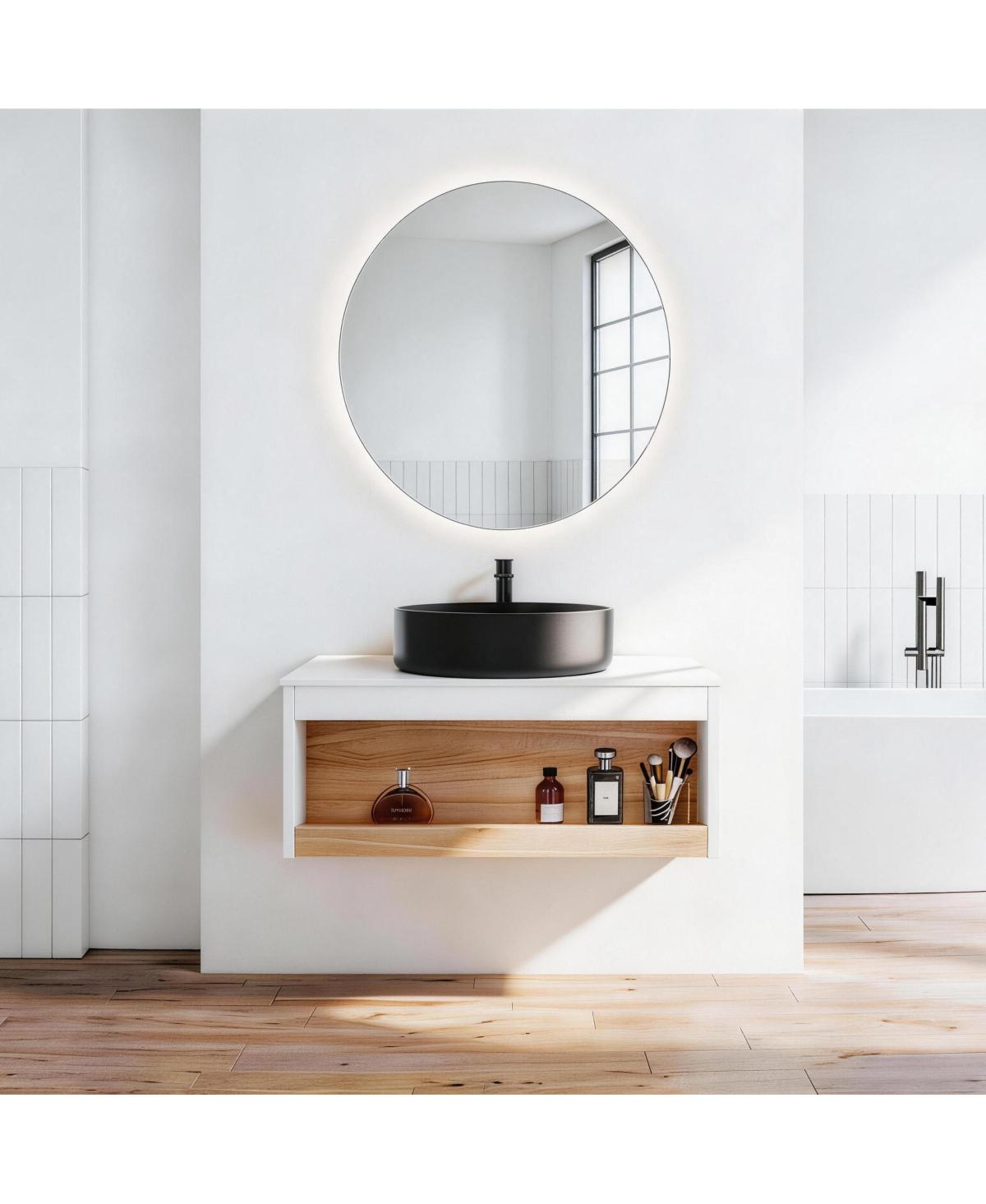 Click here for Sillysis Wall Mounted Bathroom Vanity with Vessel... prices
