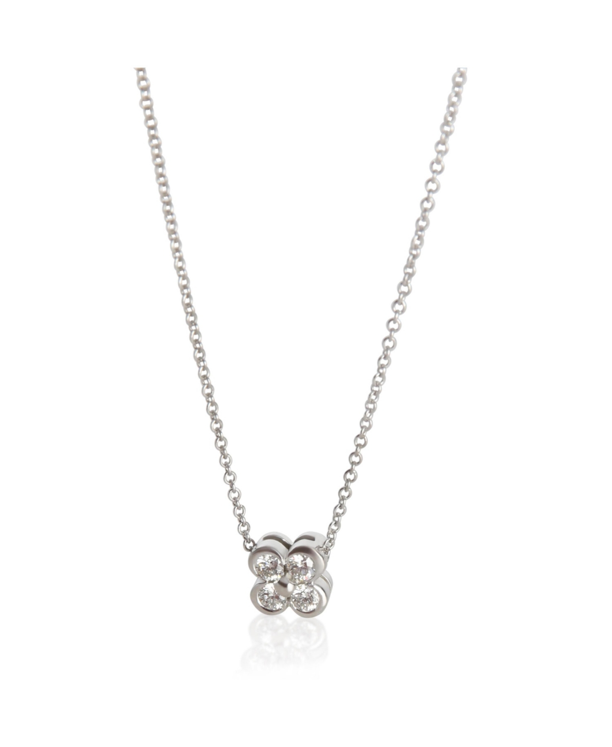 Click here for Pre-Owned Tiffany & Co Platinum Diamond Lace Penda... prices