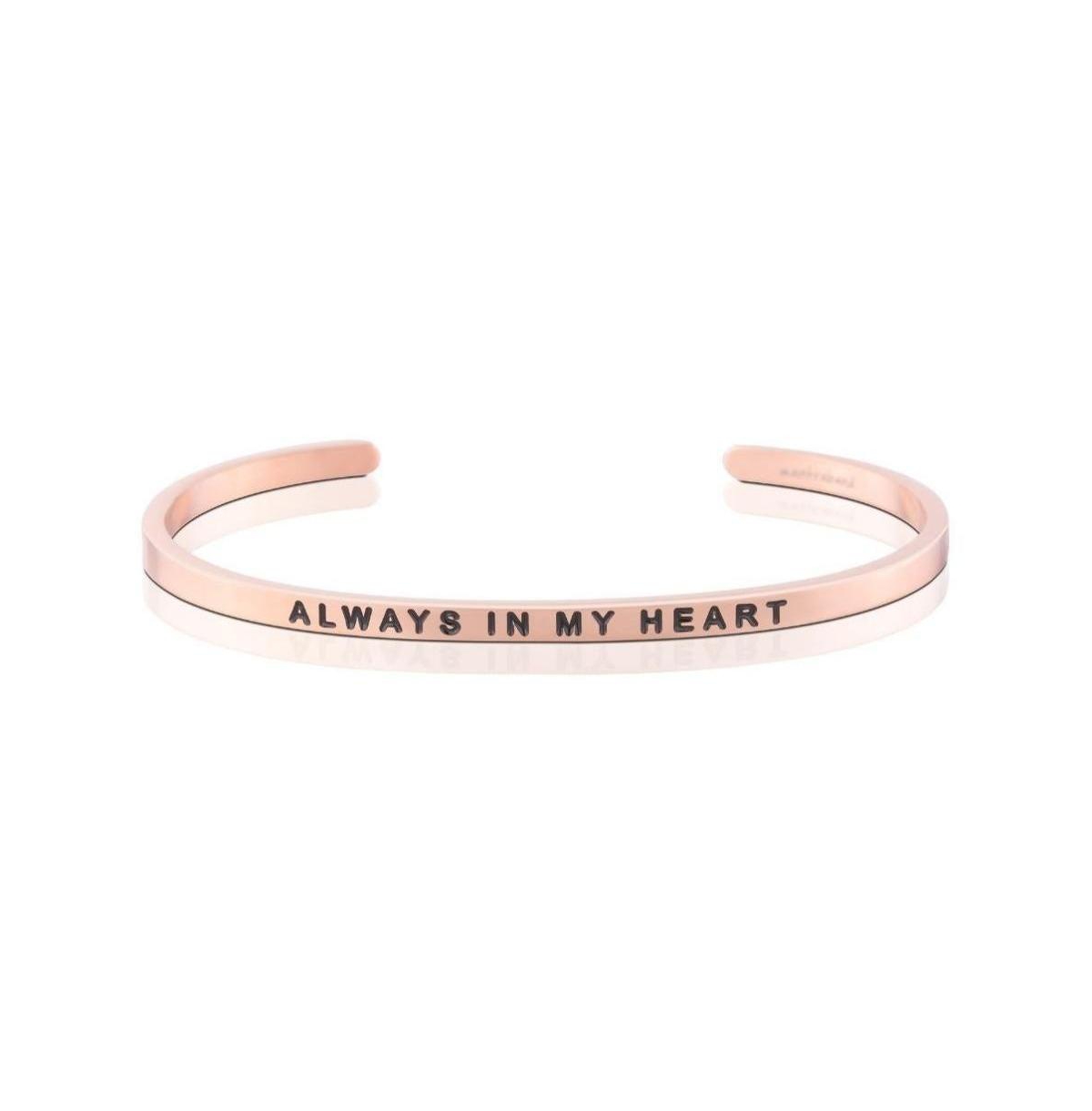 Click here for Mantra Always In My Heart Bracelet - Outside - ros... prices