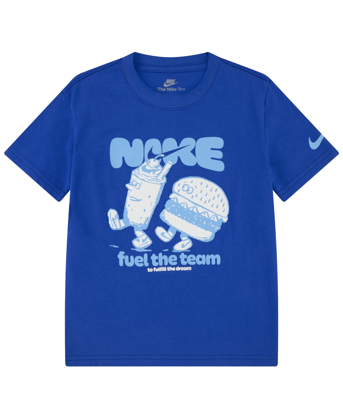 Click here for Nike Boys 4-7 Fuel the Team T-Shirt - Game Royal prices