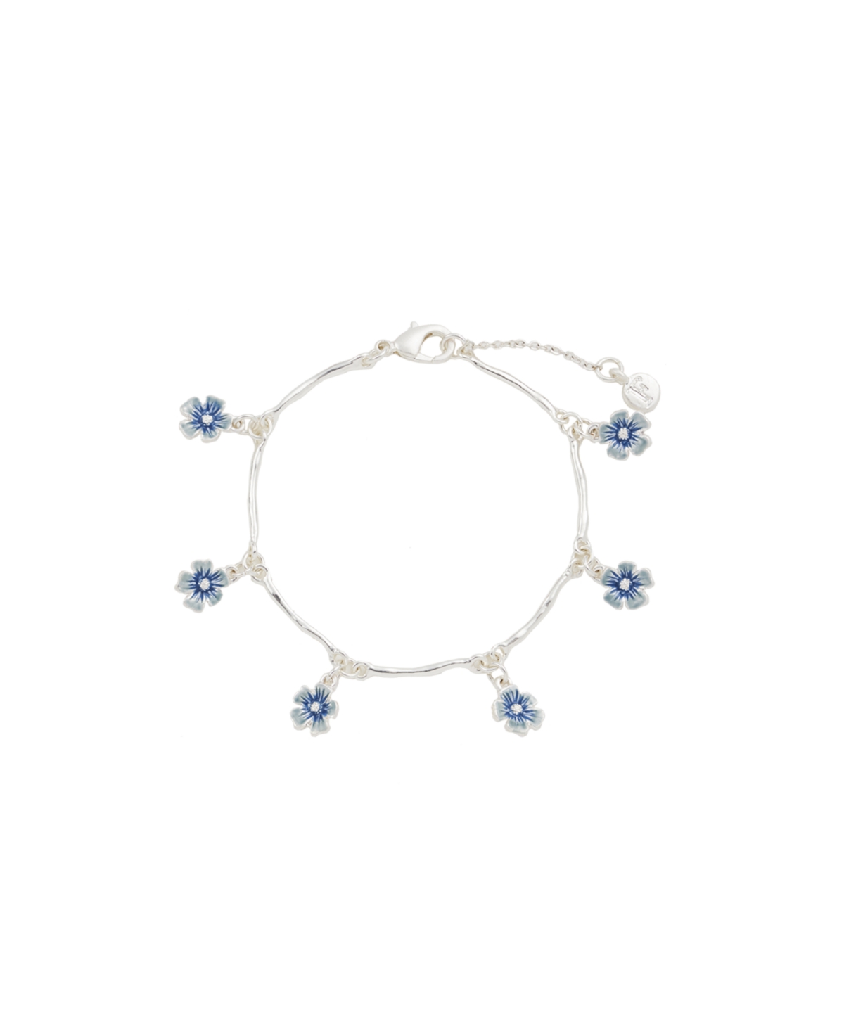 Click here for Fable England Forget-Me-Not Bracelet Silver - Blue... prices
