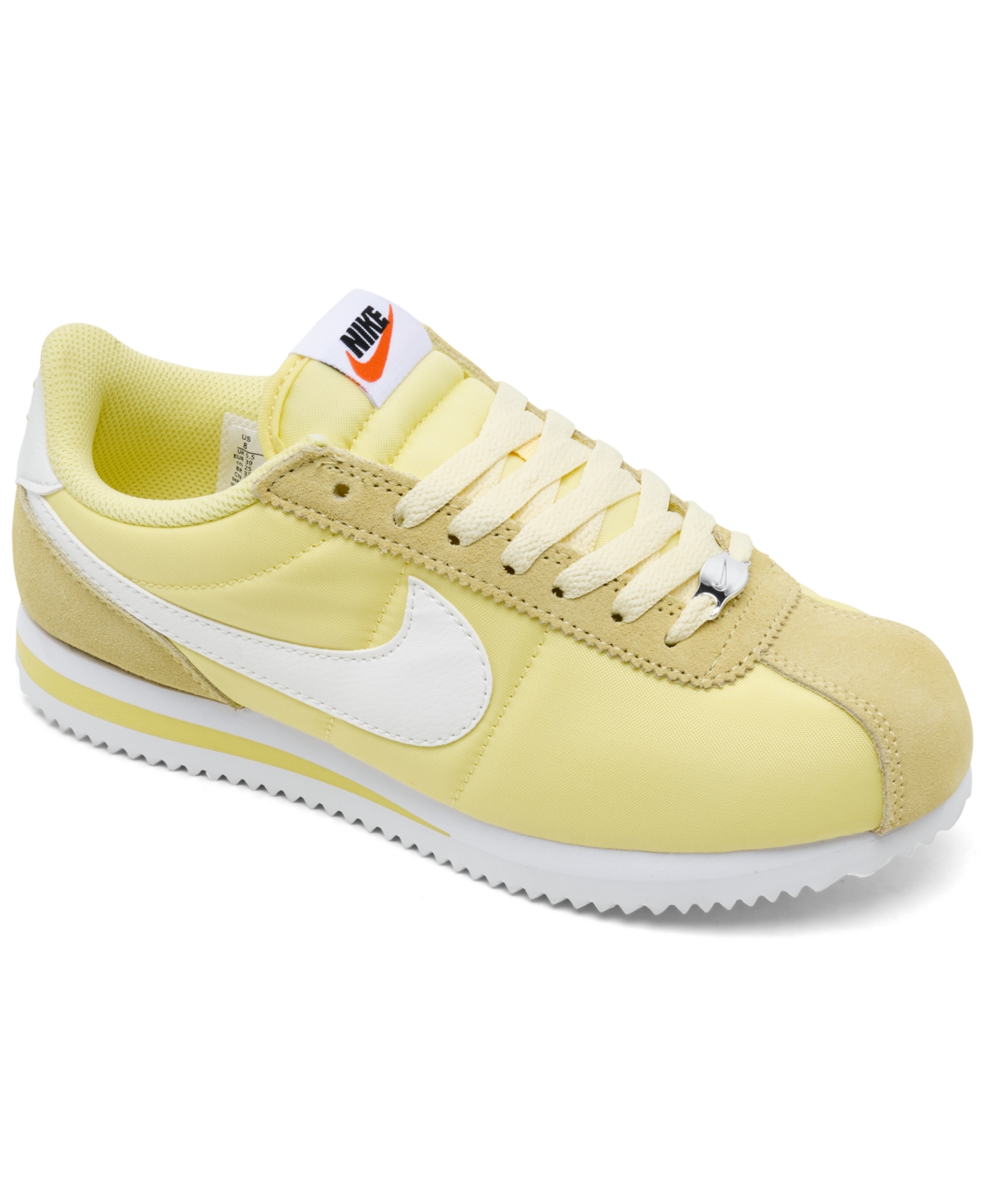 Click here for Nike Womens Classic Cortez Textile Sneakers from F... prices