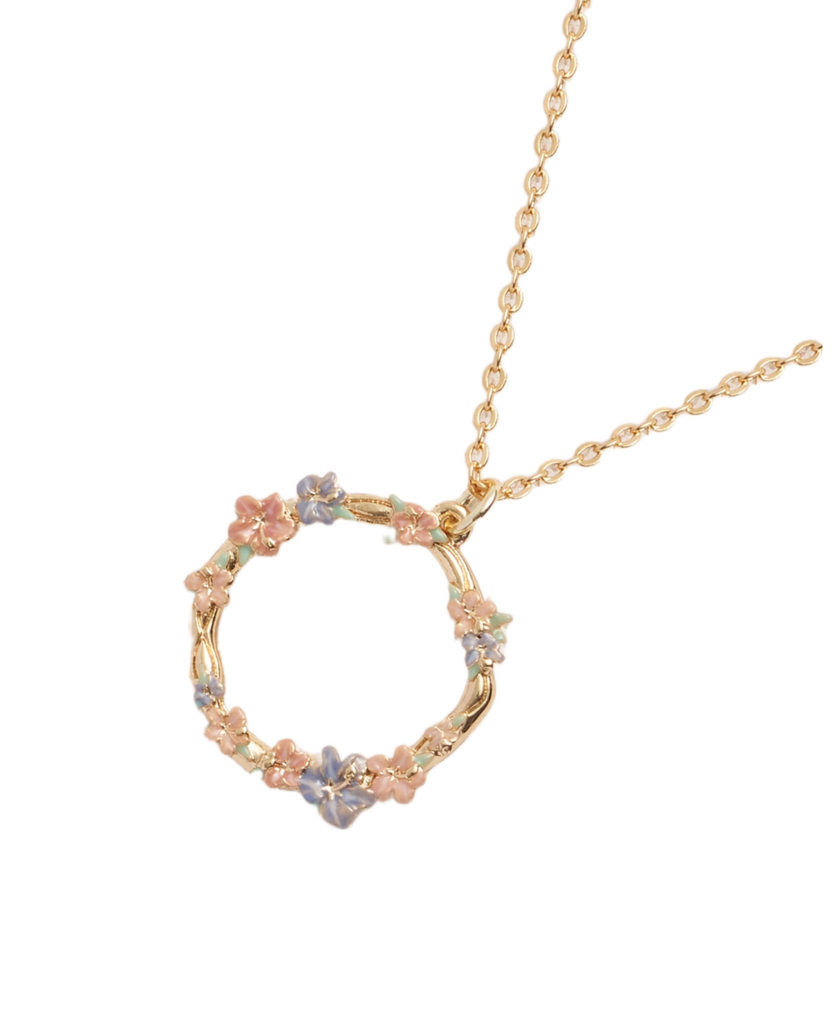 Click here for Fable England Hibiscus Necklace - Multi  gold prices