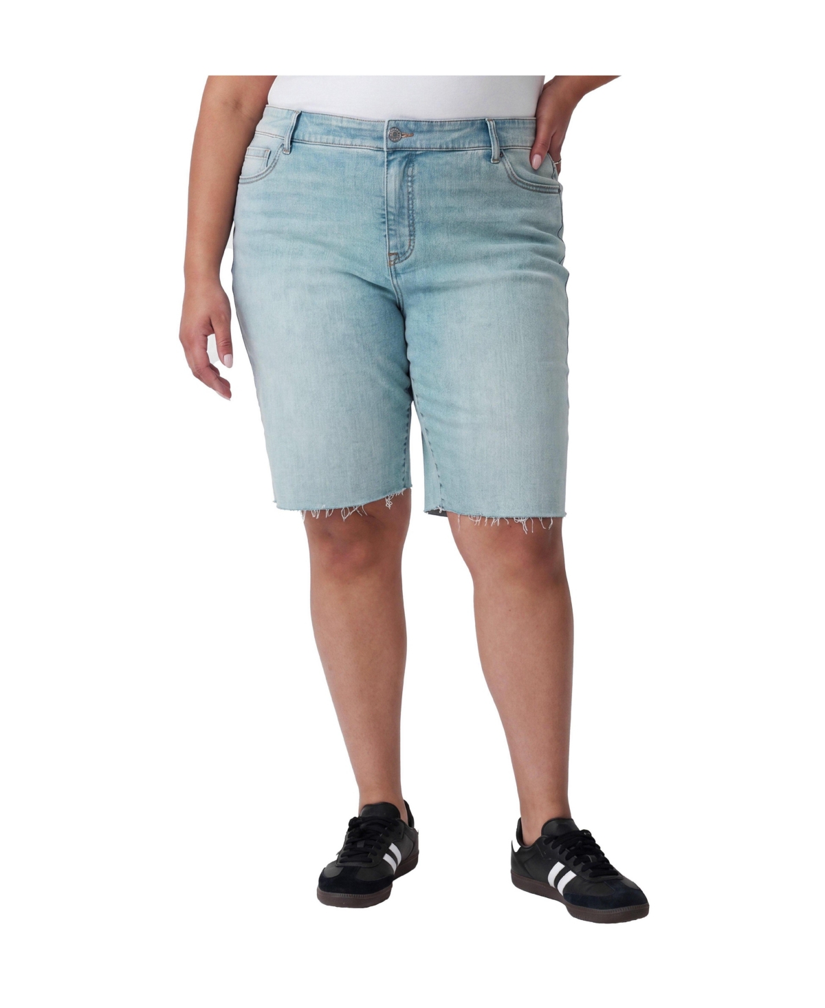 Click here for Torrid Womens Baggy Bermuda Denim Short - Sweet li... prices