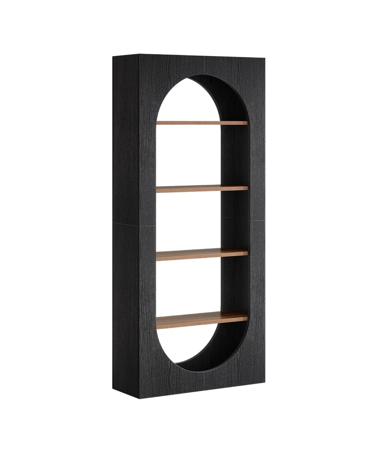 Click here for Slickblue Freestanding 5 Shelf Arched Bookcase Sto... prices