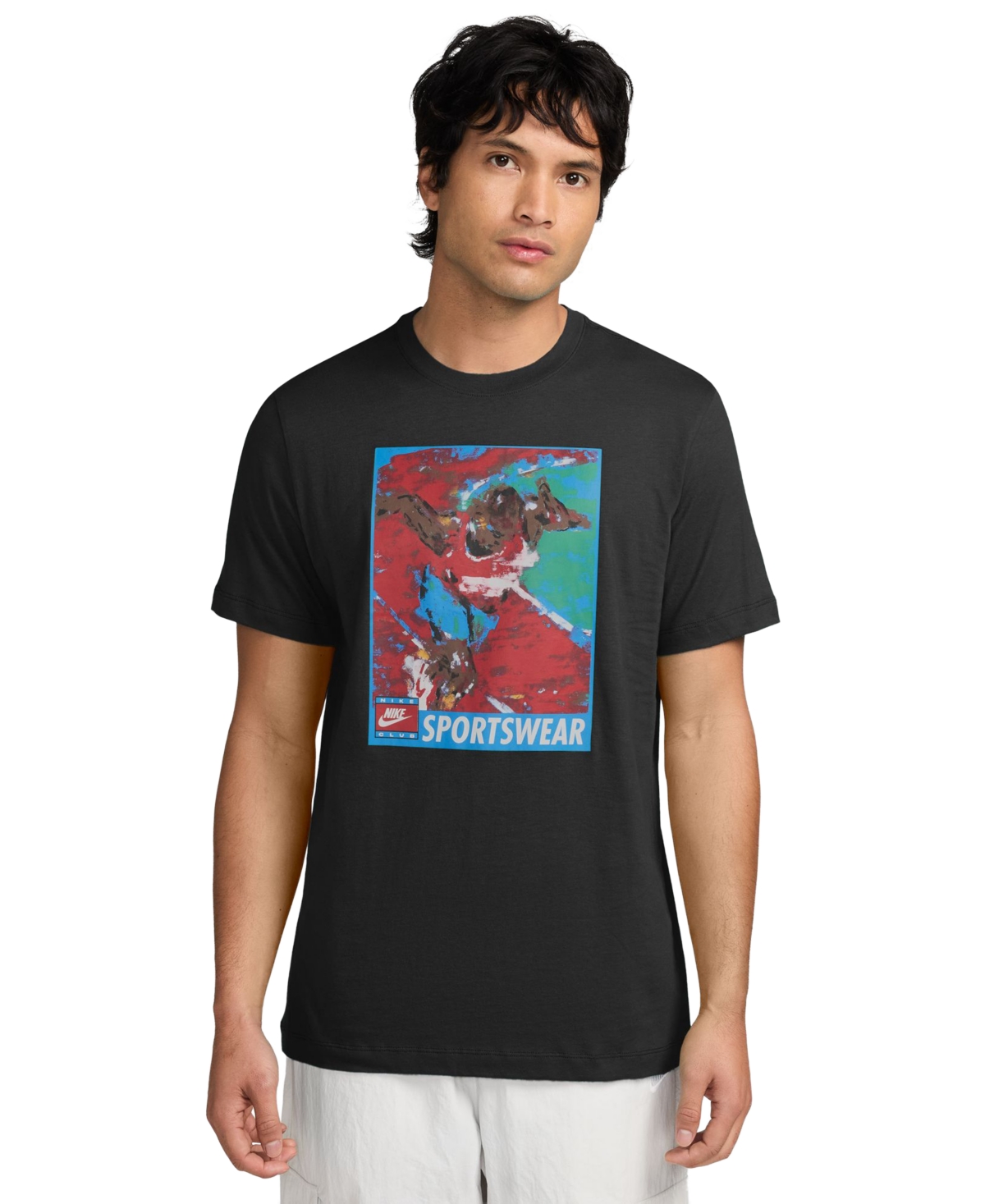 Click here for Nike Mens Sportswear Graphic T-Shirt - Black prices