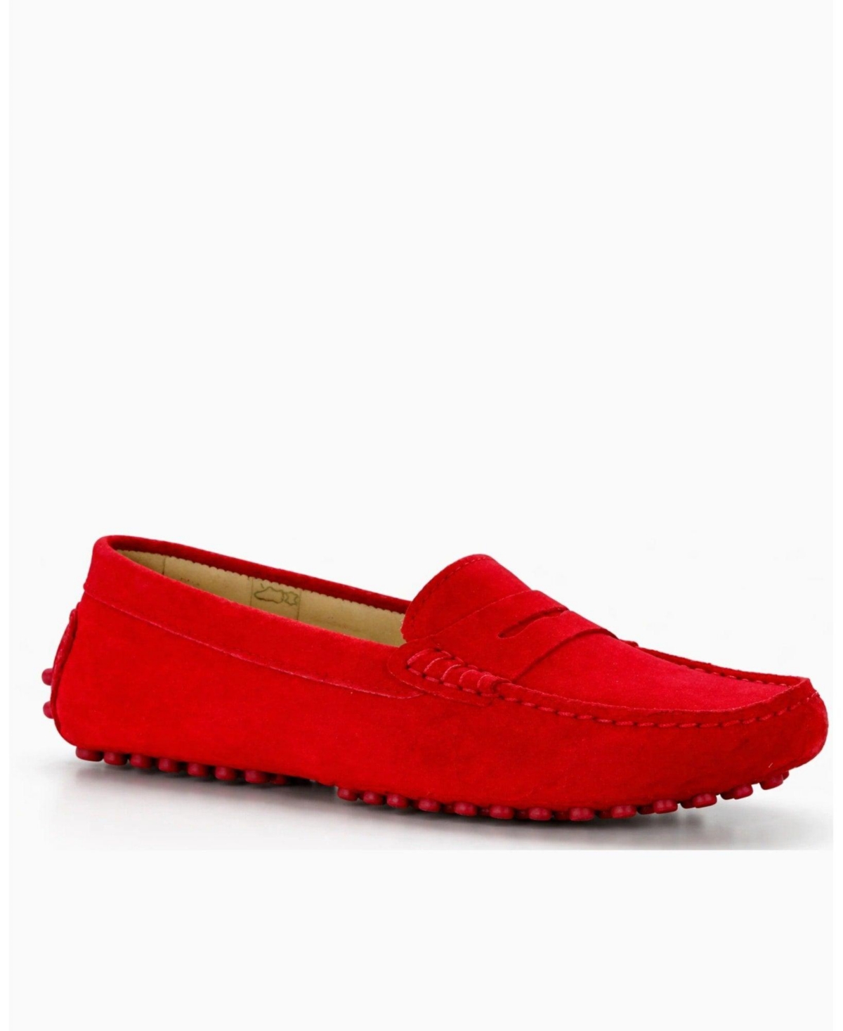 Click here for Menina Step Womens Oporto Moccasin Loafer - Red prices