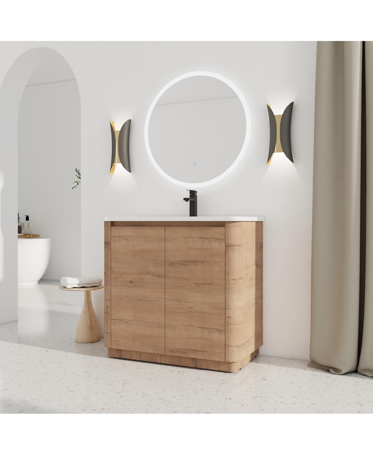 Click here for Sillysis Freestanding Bathroom Vanity with Ceramic... prices