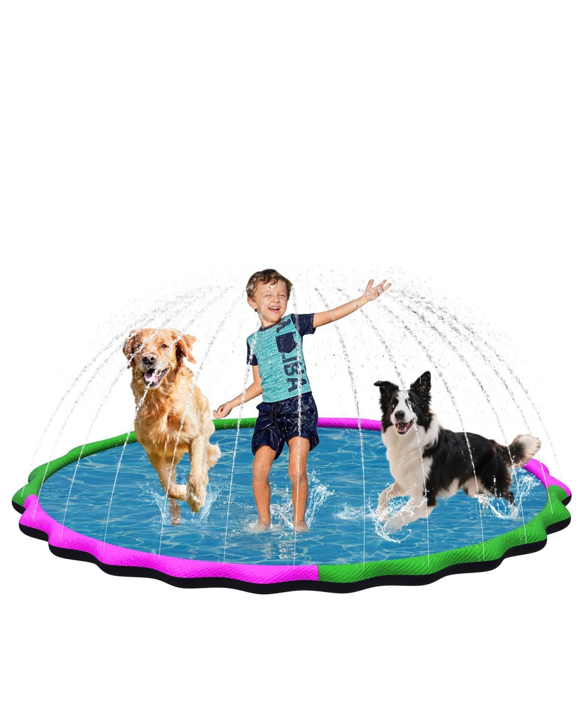 Click here for Aofar Splash Pad Water Sprinkler Dog Pool Outdoor... prices