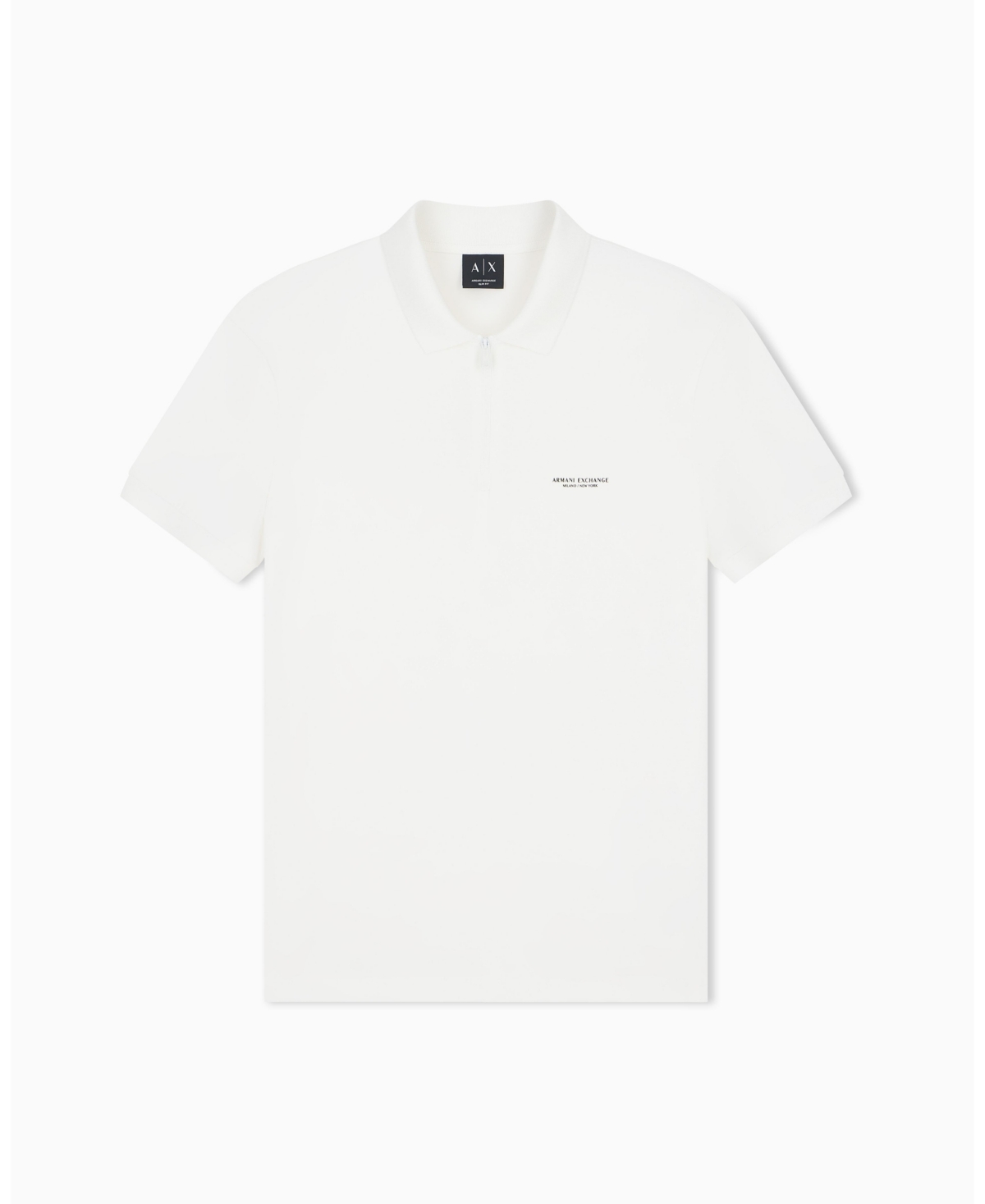 Click here for A|X Armani Exchange Mens Short Sleeves Zip Cotton... prices