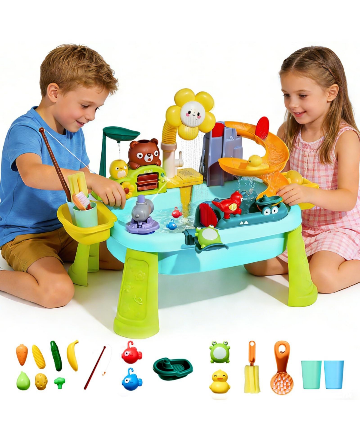 Click here for Gnuadz Sand Water Table Electric Pump Kitchen Play... prices