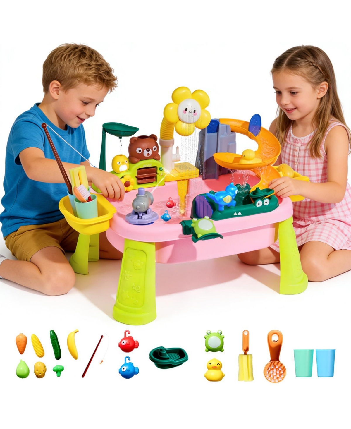Click here for Gnuadz Sand Water Table Electric Pump Kitchen Play... prices