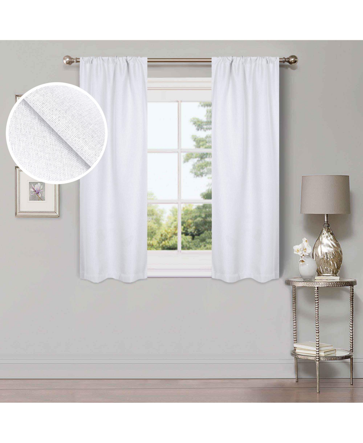 Click here for Superior Linen Semi Blackout Rod Pocket Washable R... prices