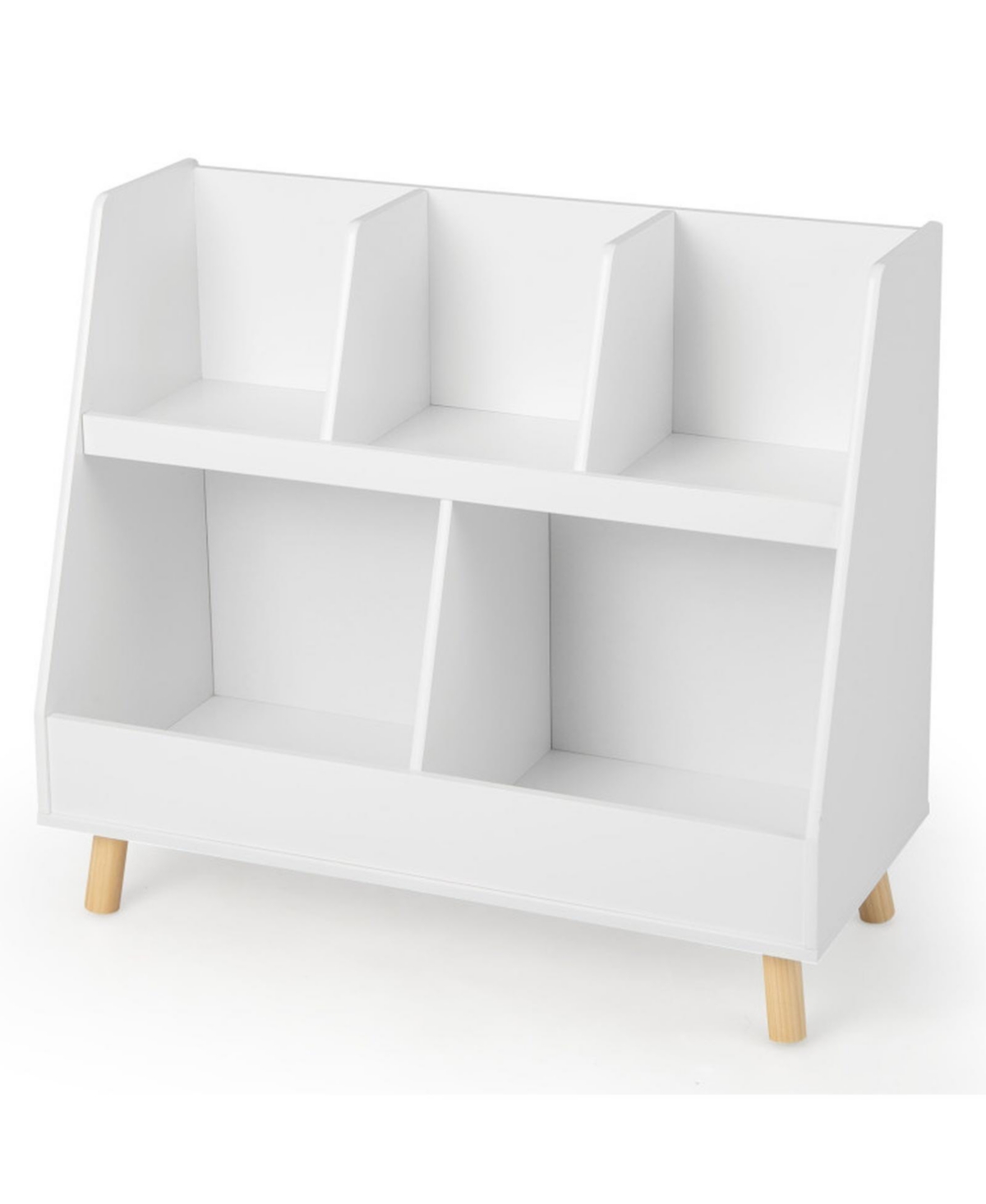 Click here for Gouun 5-Cube Kids Bookshelf and Toy Organizer with... prices