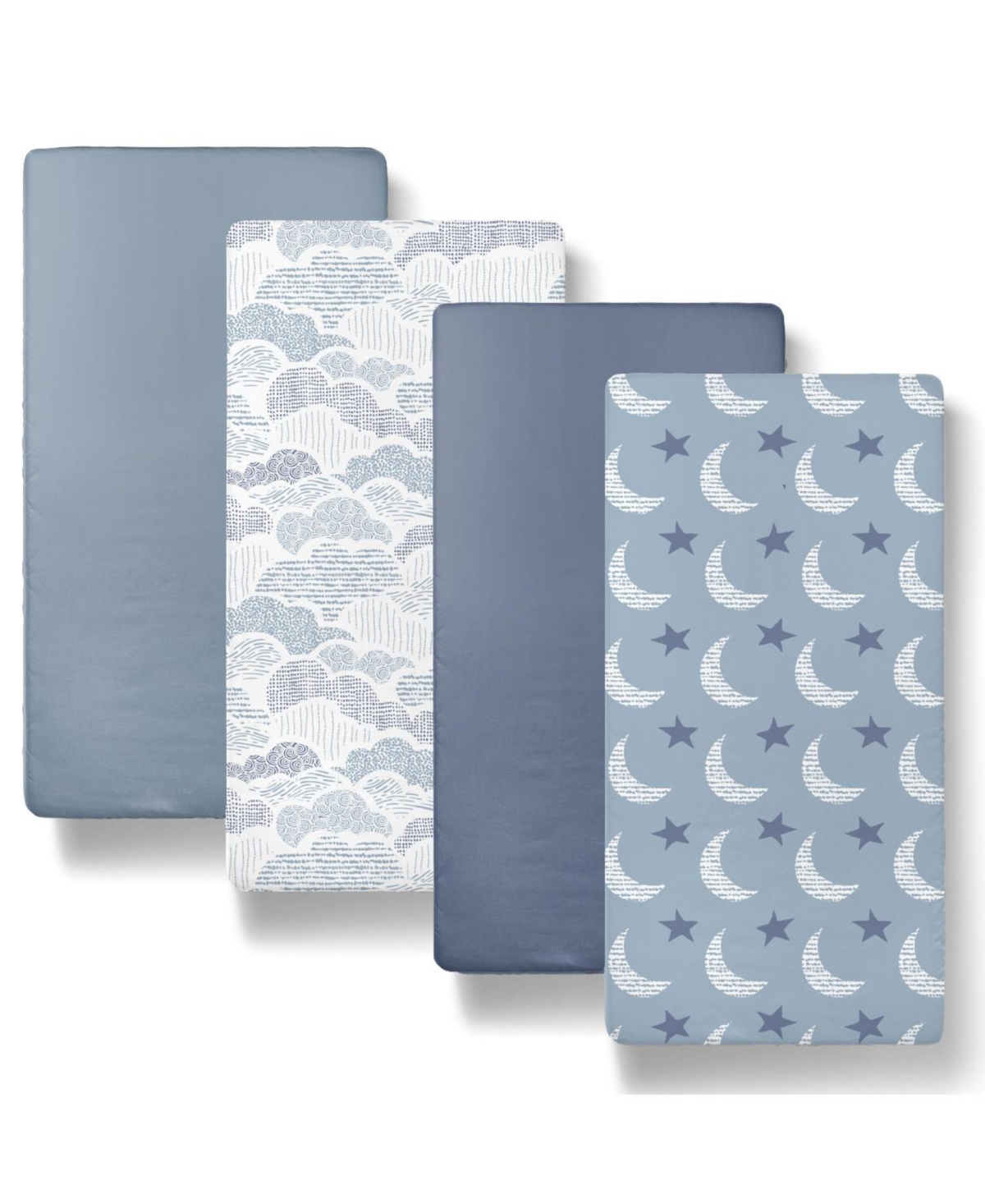 Click here for The Peanutshell Soft Cloud 4-Pack Fitted Bassinet... prices