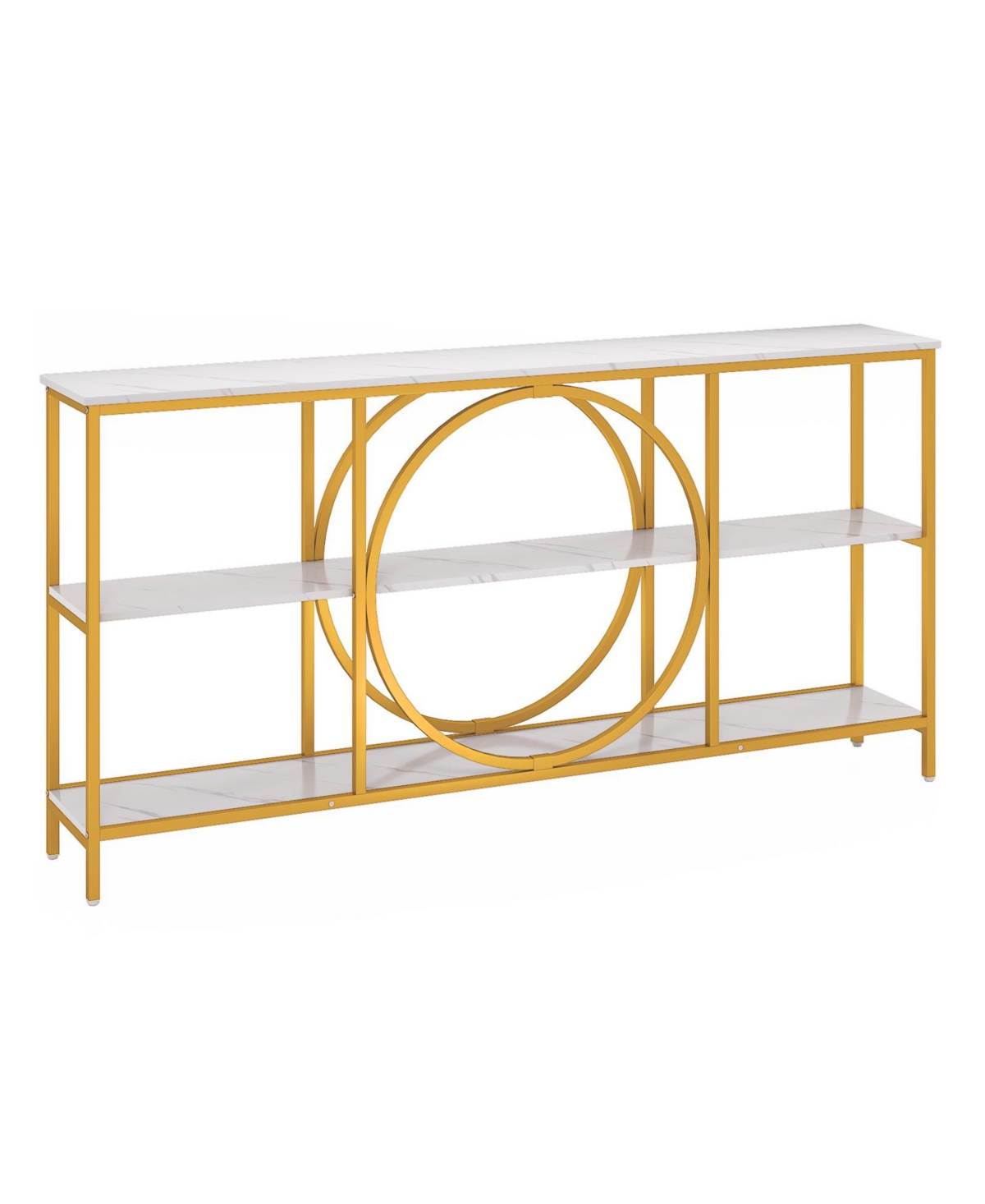 Click here for Slickblue Modern 3-Tier Console Table for Entryway... prices