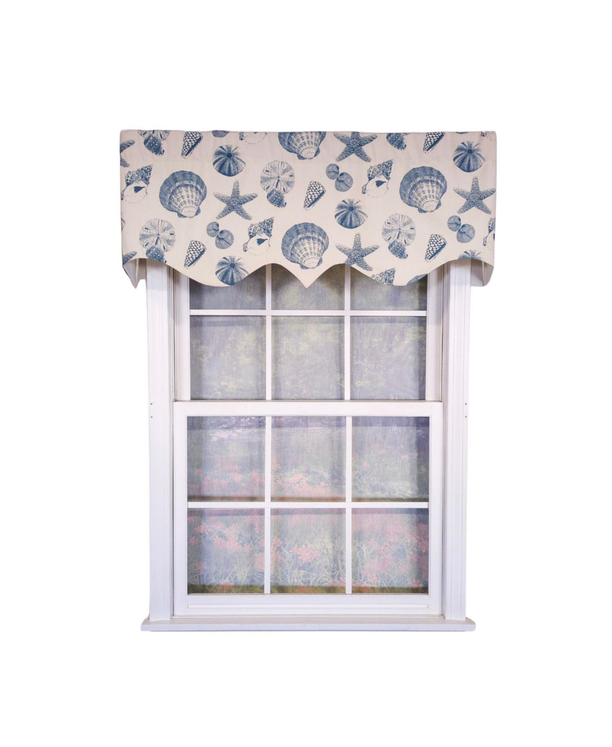 Click here for Rlf Home Cotton Seashells Regal With Lining Rod Po... prices