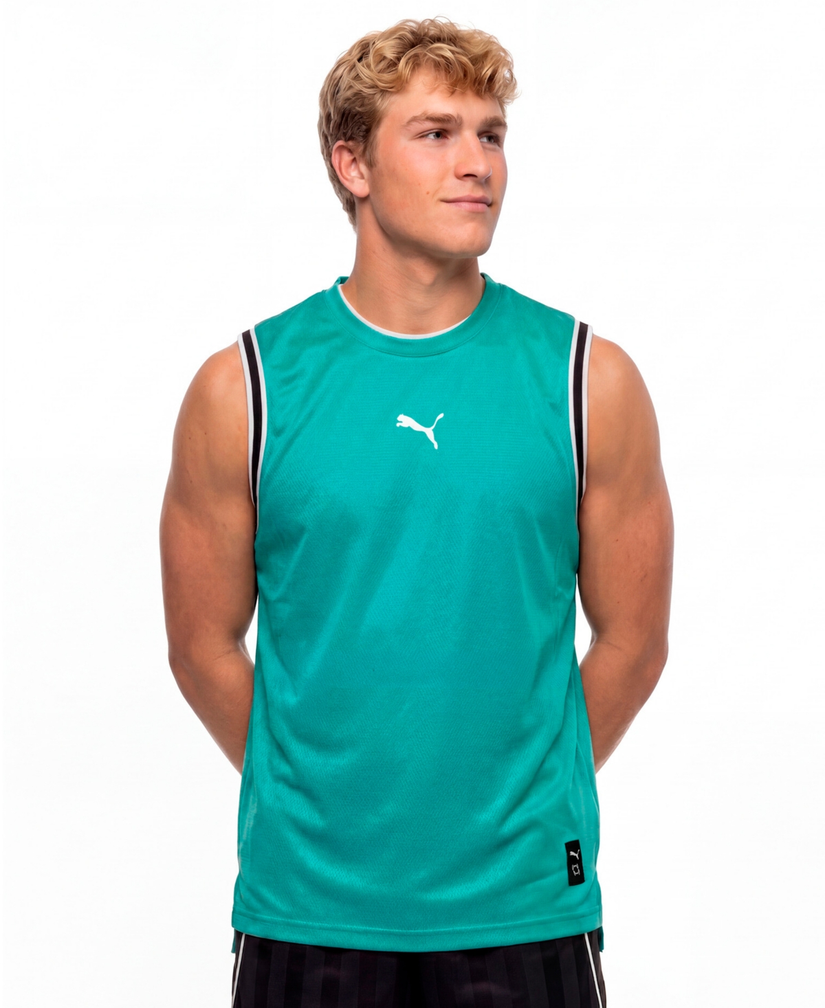 Click here for Puma Mens Winning Shot Regular-Fit Mesh Logo Tank... prices