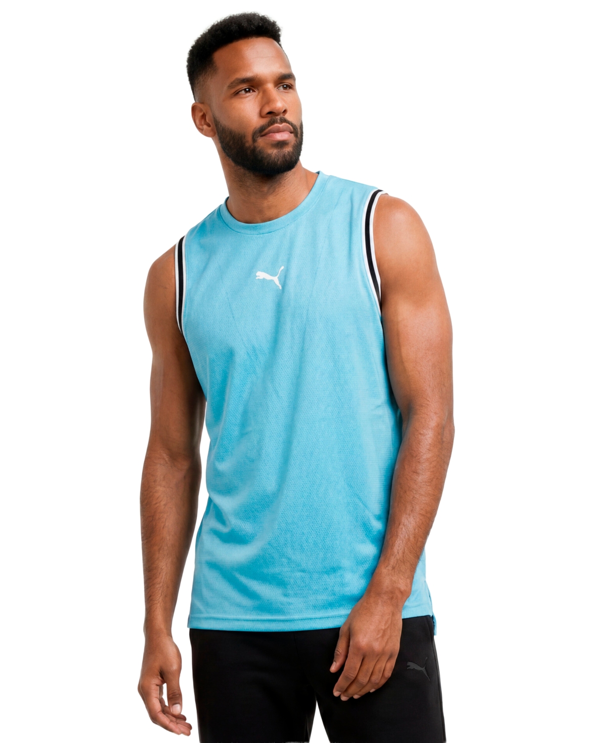 Click here for Puma Mens Winning Shot Regular-Fit Mesh Logo Tank... prices
