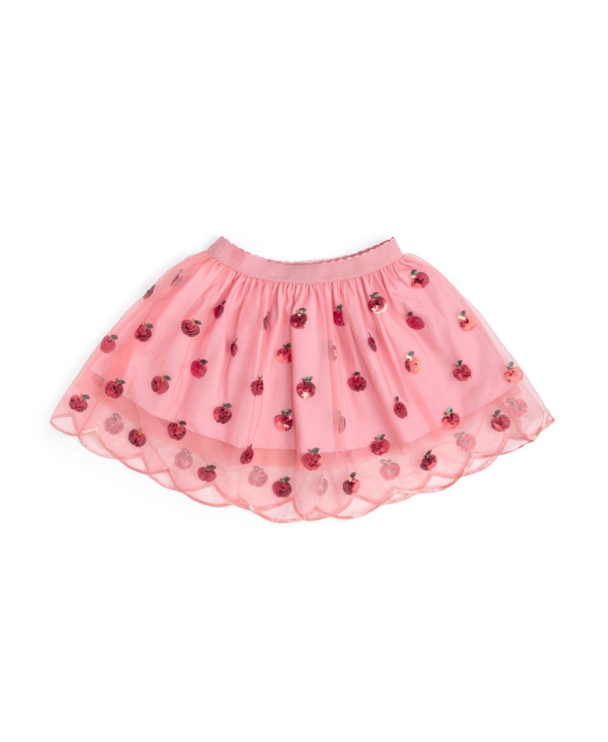 Click here for Sweet Wink Little Girls Apple Sequin Scalloped Tut... prices