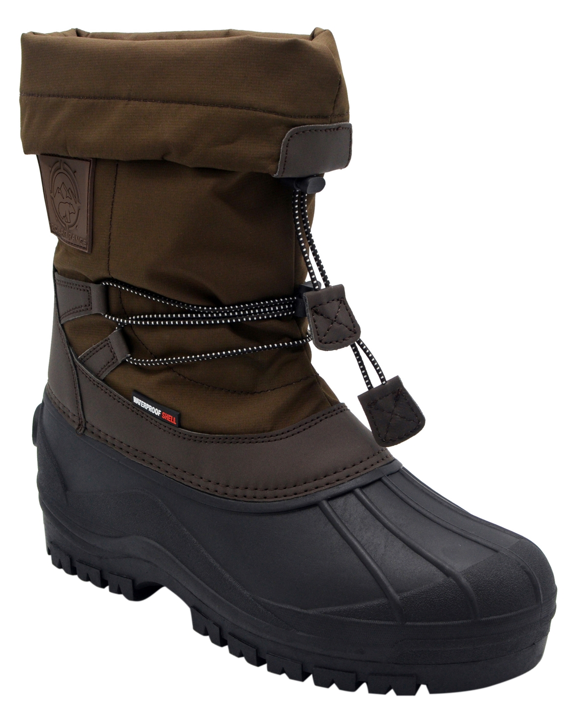 Click here for Polar Range Mens Lace-Up Boots - Brown prices