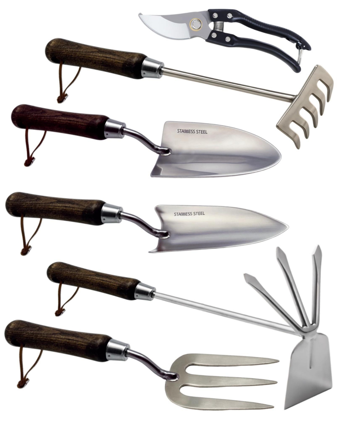 Click here for Xdovet Garden Tool Set 6 Heavy Duty Stainless Stee... prices