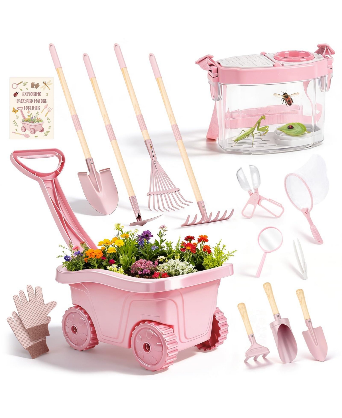 Click here for Xdovet Gardening Tools Kit Wheelbarrow House 3-5 -... prices
