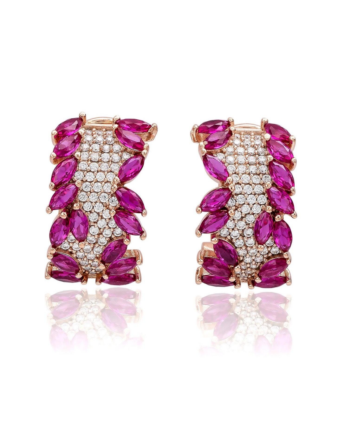 Click here for Suzy Levian New York Sterling Silver Pave Cubic Zi... prices
