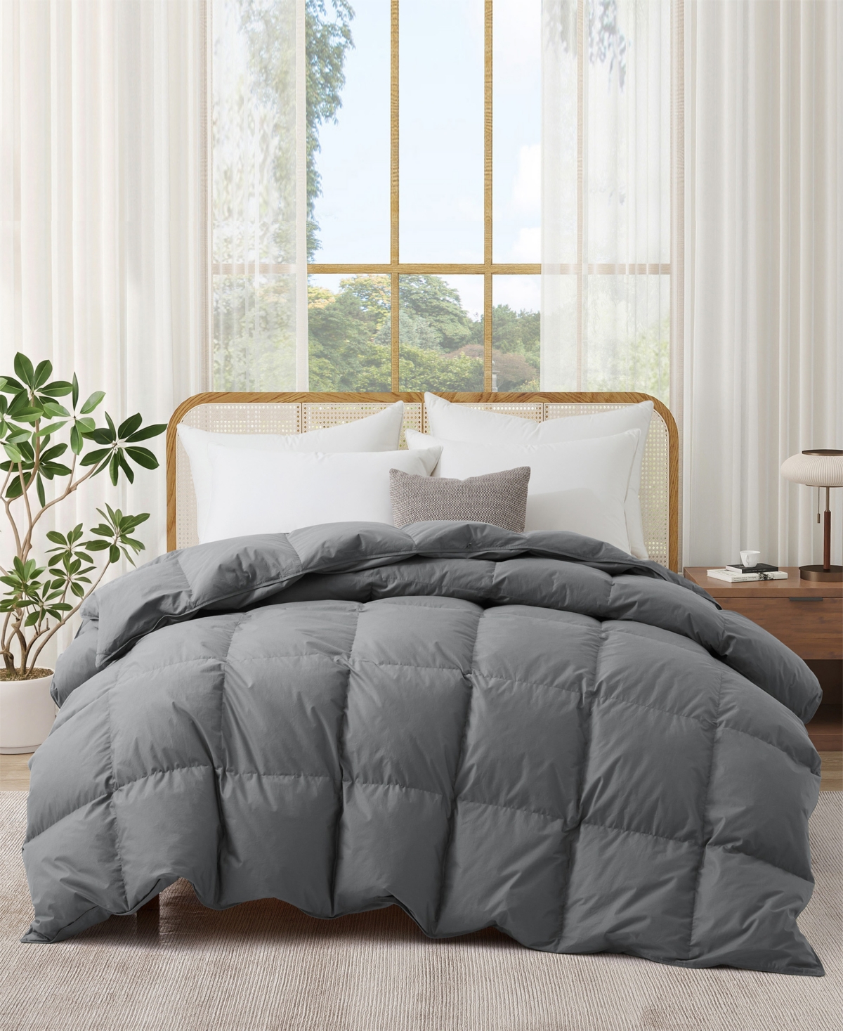 Click here for Unikome 300 Thread Count Cotton All-Season Goose F... prices