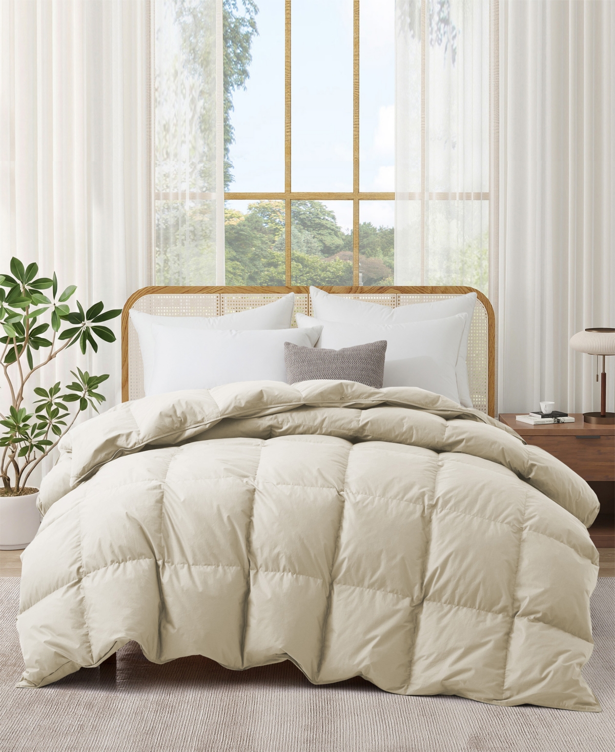 Click here for Unikome 300 Thread Count Cotton All-Season Goose F... prices