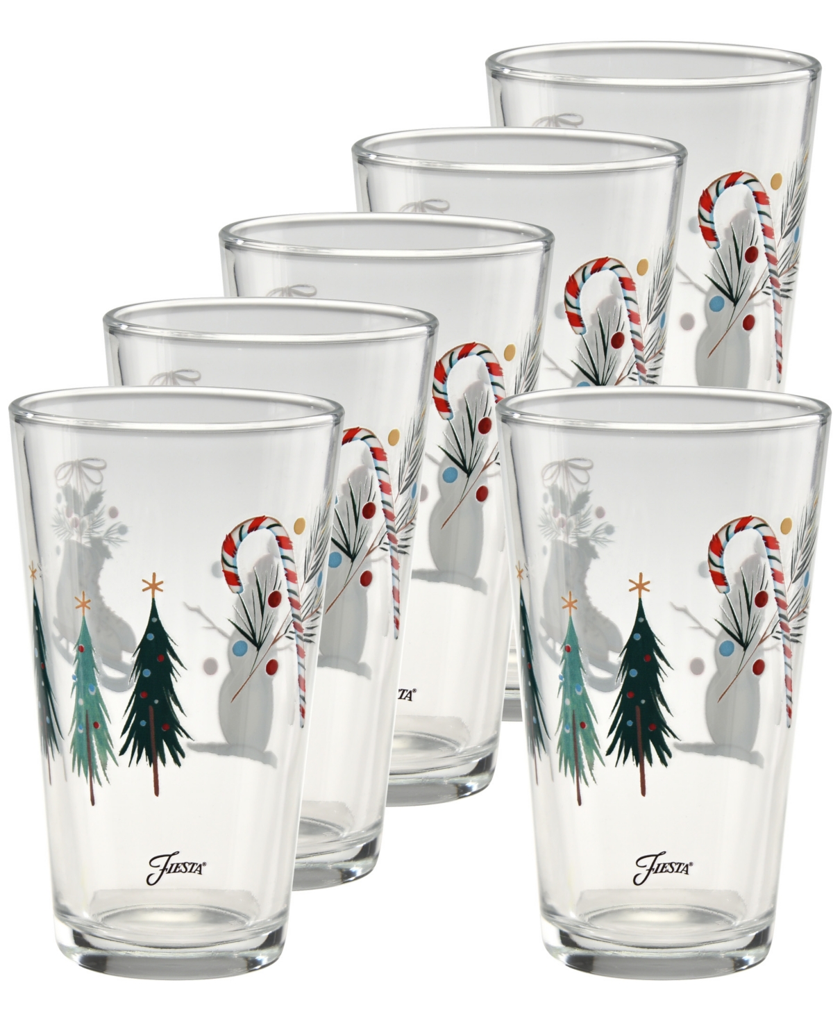 Click here for Fiesta Holly Jolly Christmas Tapered Cooler Glasse... prices