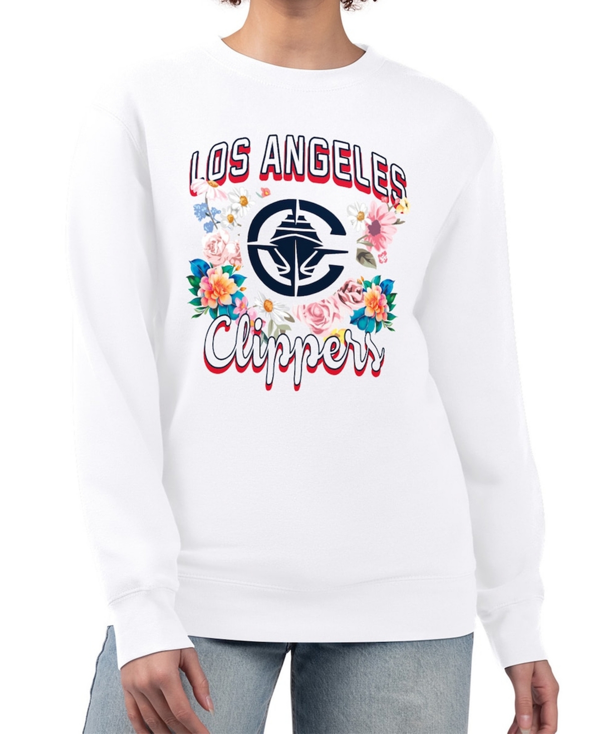 Click here for G-iii 4Her By Carl Banks Womens White La Clippers... prices