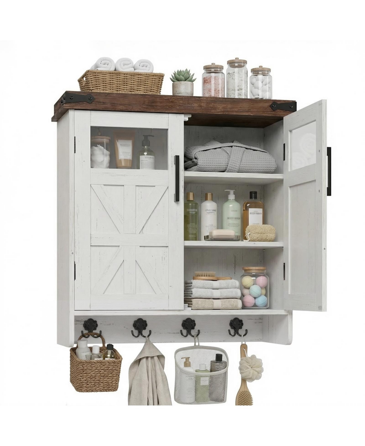 Click here for Midola Bathroom Wall Cabinet Over Toilet with Adju... prices