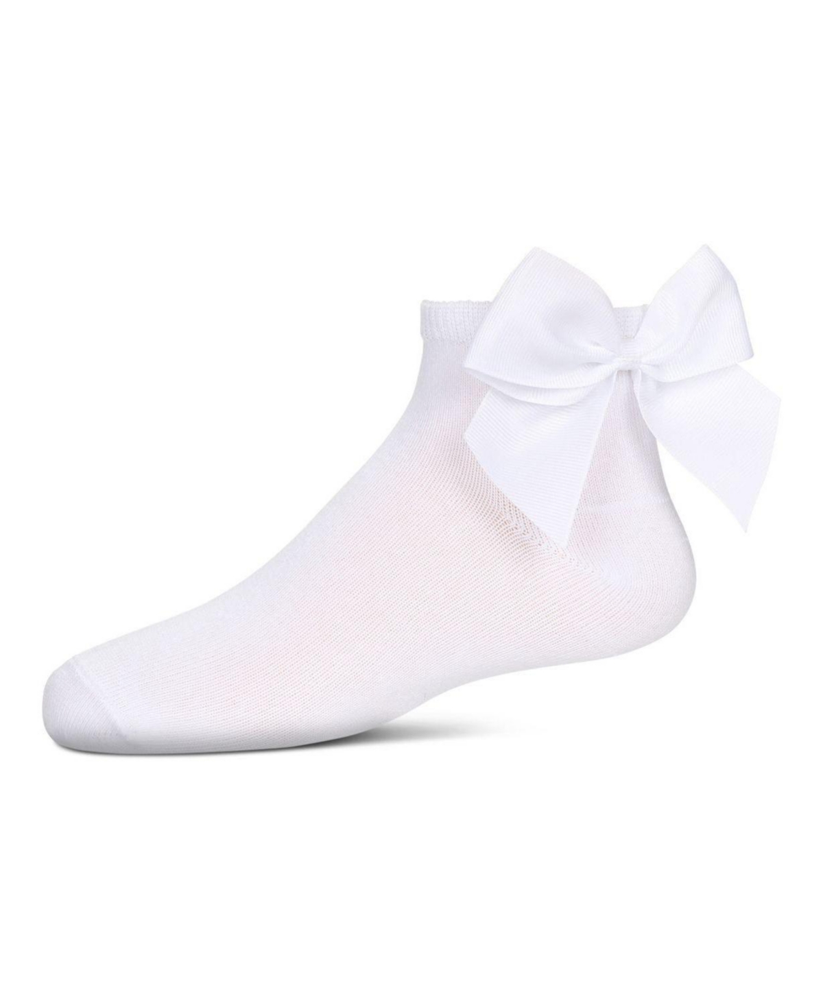 Click here for MeMoi Baby Girls Bow-on-Back Cotton-Rich Anklet So... prices