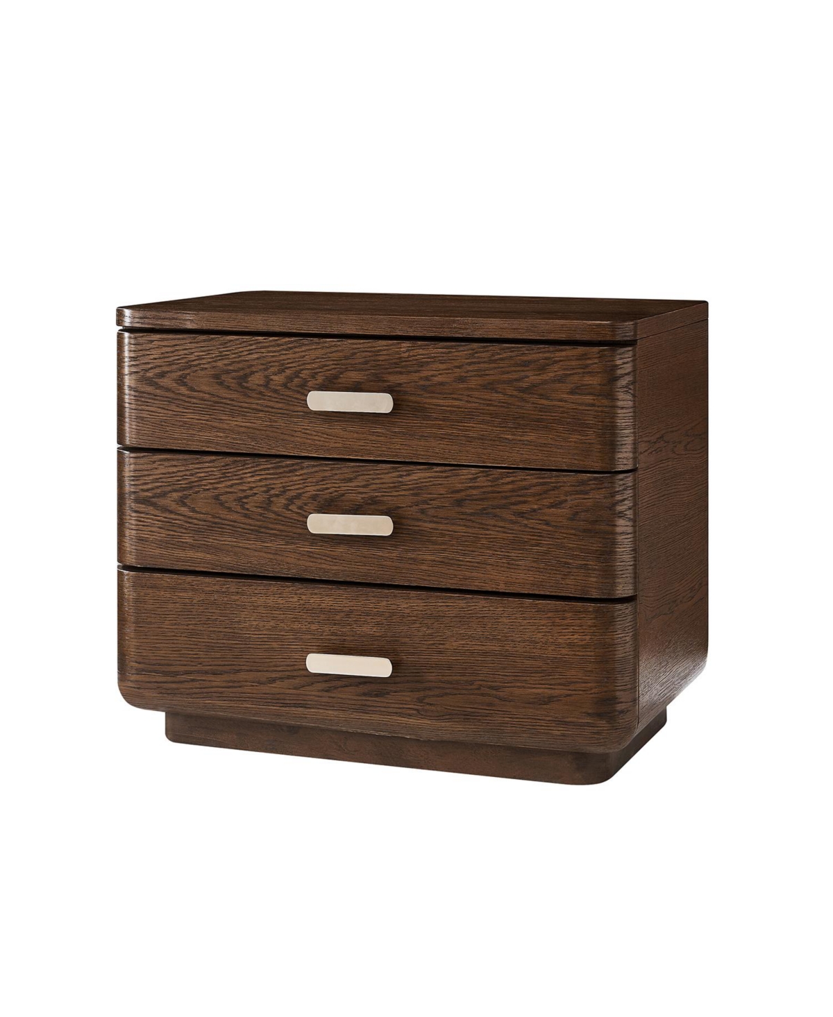 Click here for Hulala Home Filipa Modern 30W 3-Drawer Oak Wood En... prices