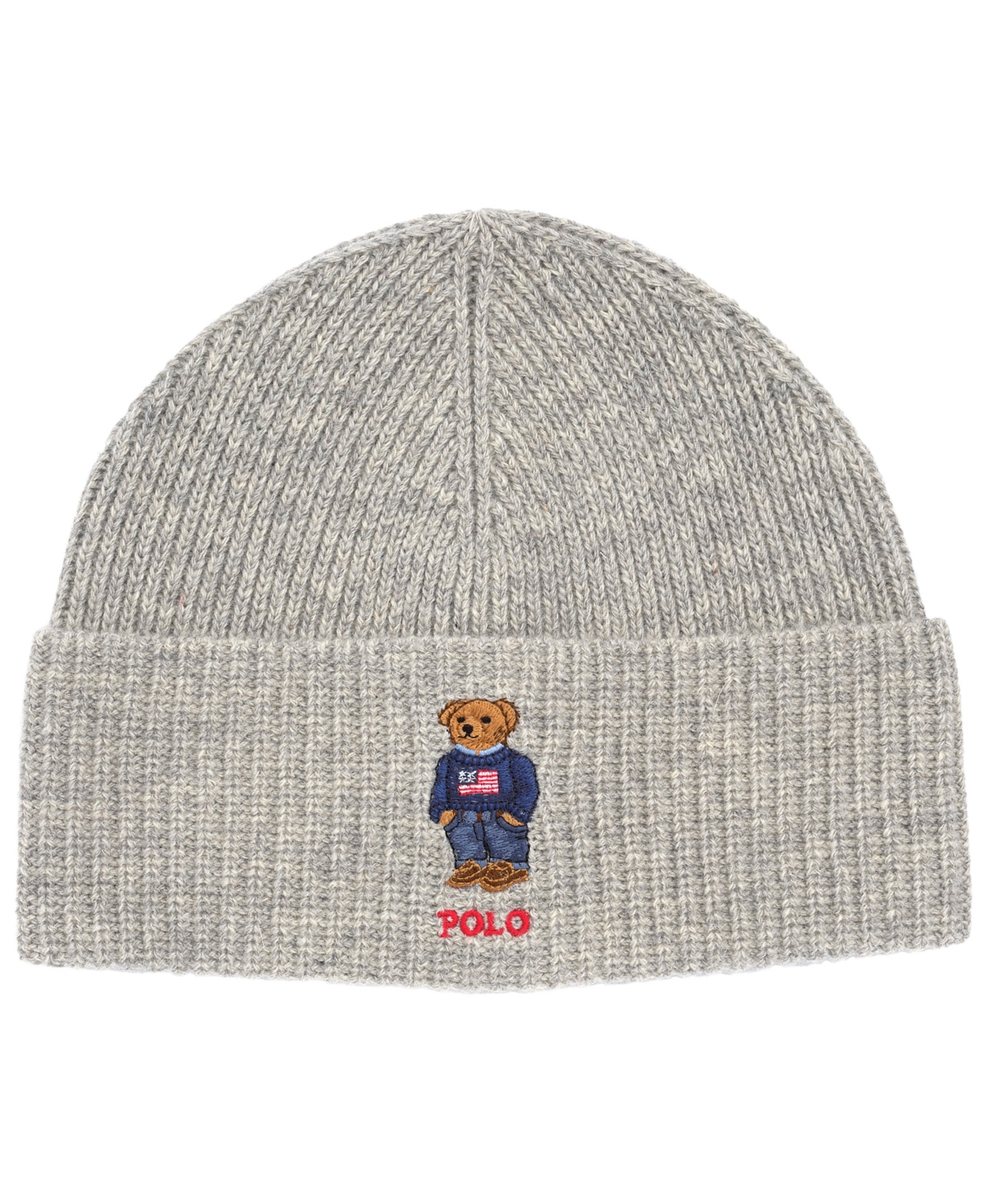 Click here for Polo Ralph Lauren Mens Solid Flag Bear Beanie Hat... prices