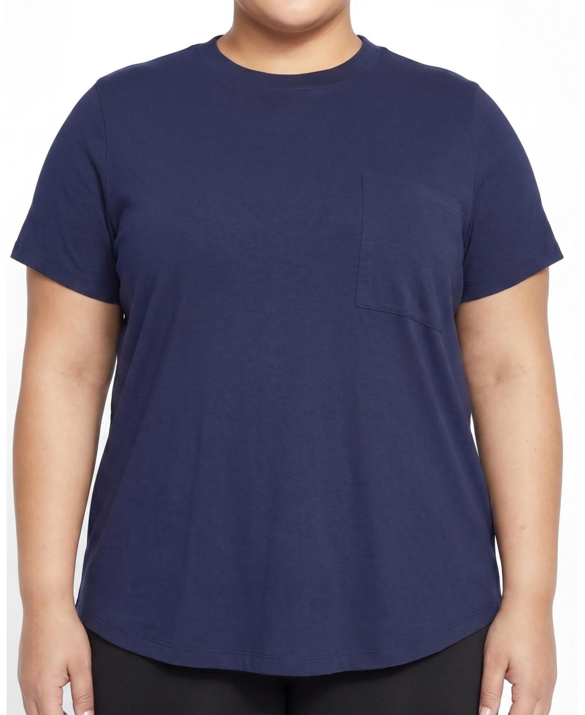 Click here for Universal Standard Womens Plus Size Garcon Tee - C... prices