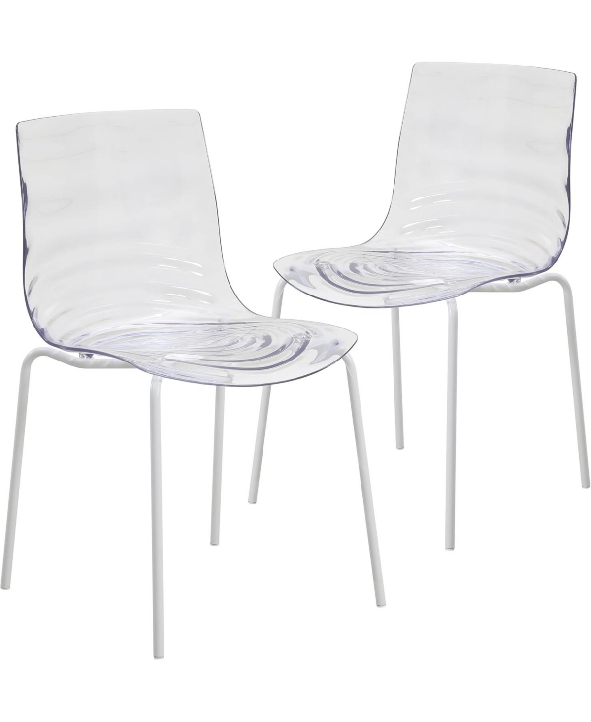 Click here for LeisureMod Aster Dining Chair (Set of 2) Stackable... prices