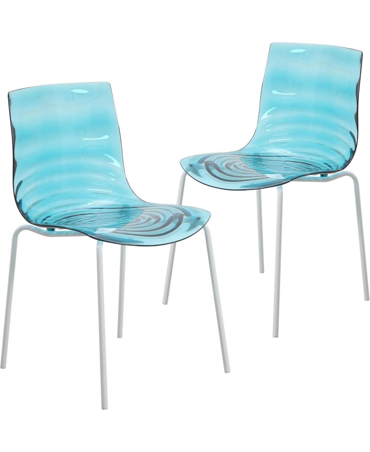 Click here for LeisureMod Aster Dining Chair (Set of 2) Stackable... prices