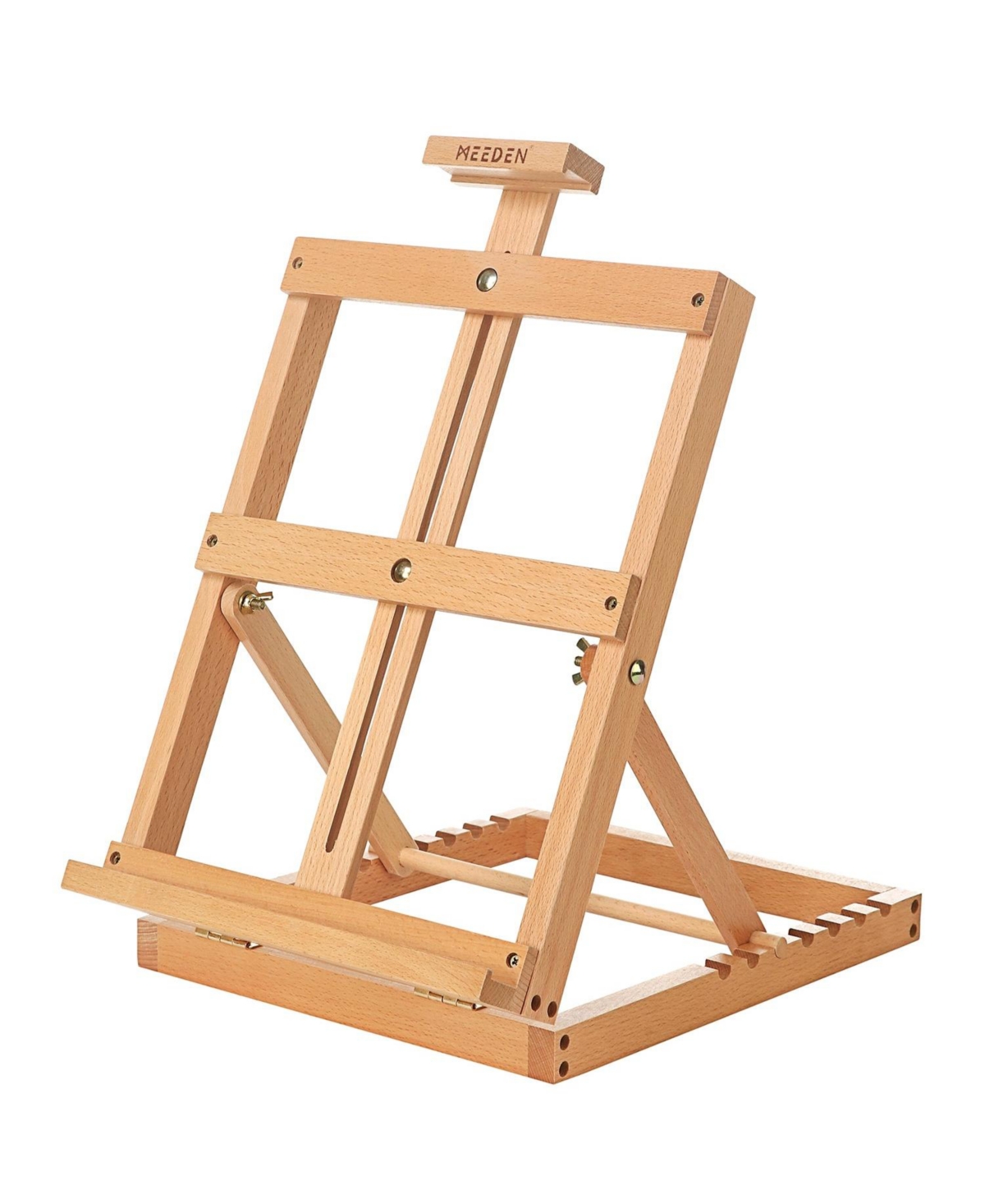 Click here for Meeden Heavy-Duty Tabletop Studio H-Frame Wooden E... prices