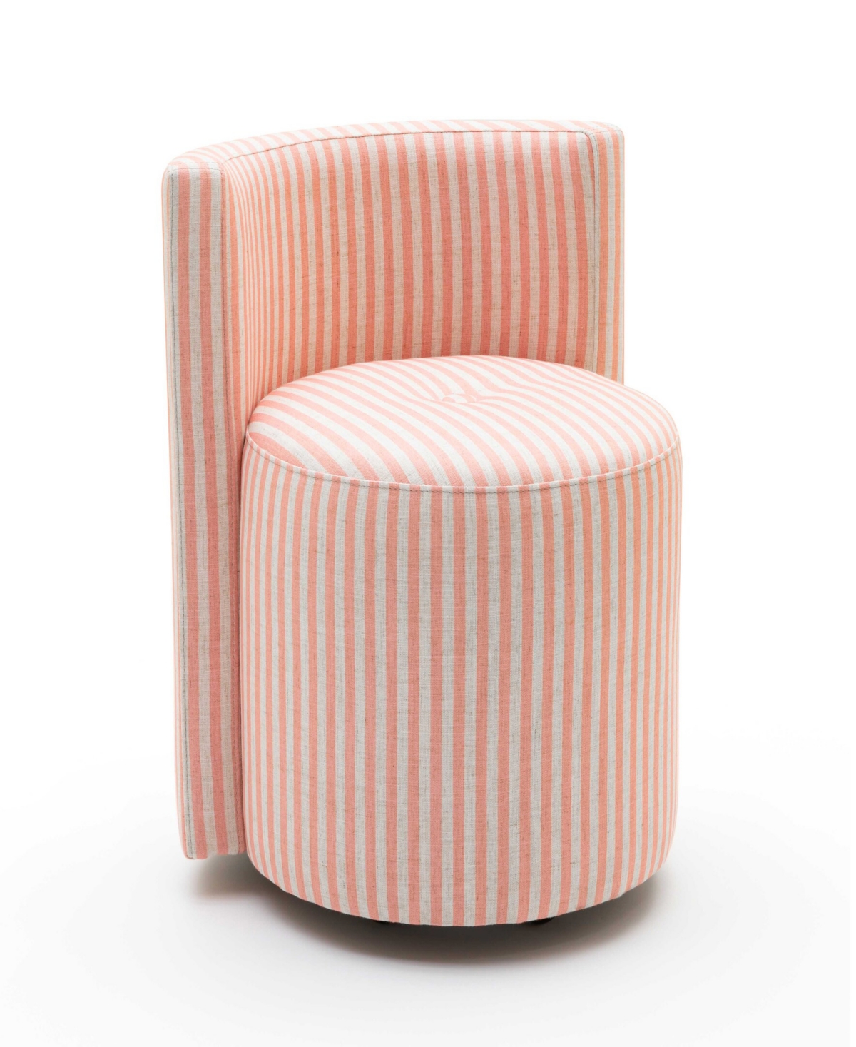 Click here for Tov Furniture Alyssa 27.6 Fabric Striped Linen Rol... prices