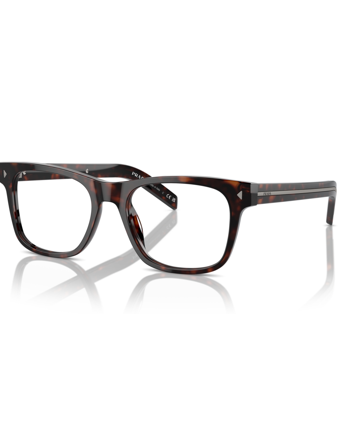 Click here for Prada Mens Eyeglasses  Pr A13V - Radica Tortoise prices