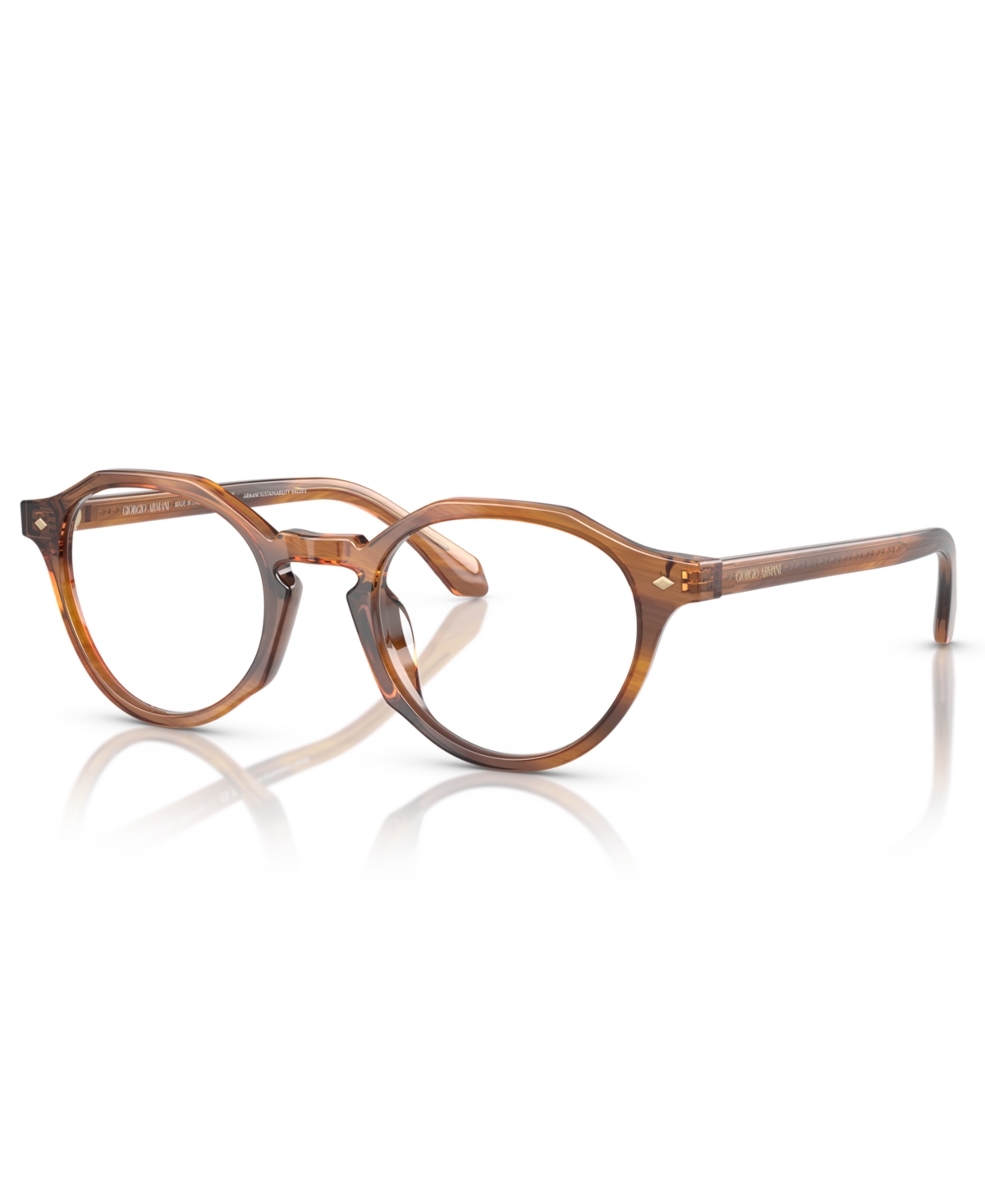 Click here for Giorgio Armani Mens Eyeglasses  AR7264U - Striped... prices