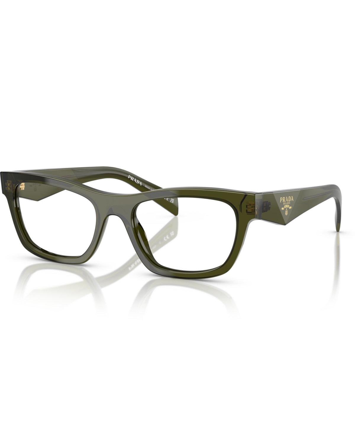 Click here for Prada Womens Eyeglasses  Pr B01V - Transparent Bot... prices