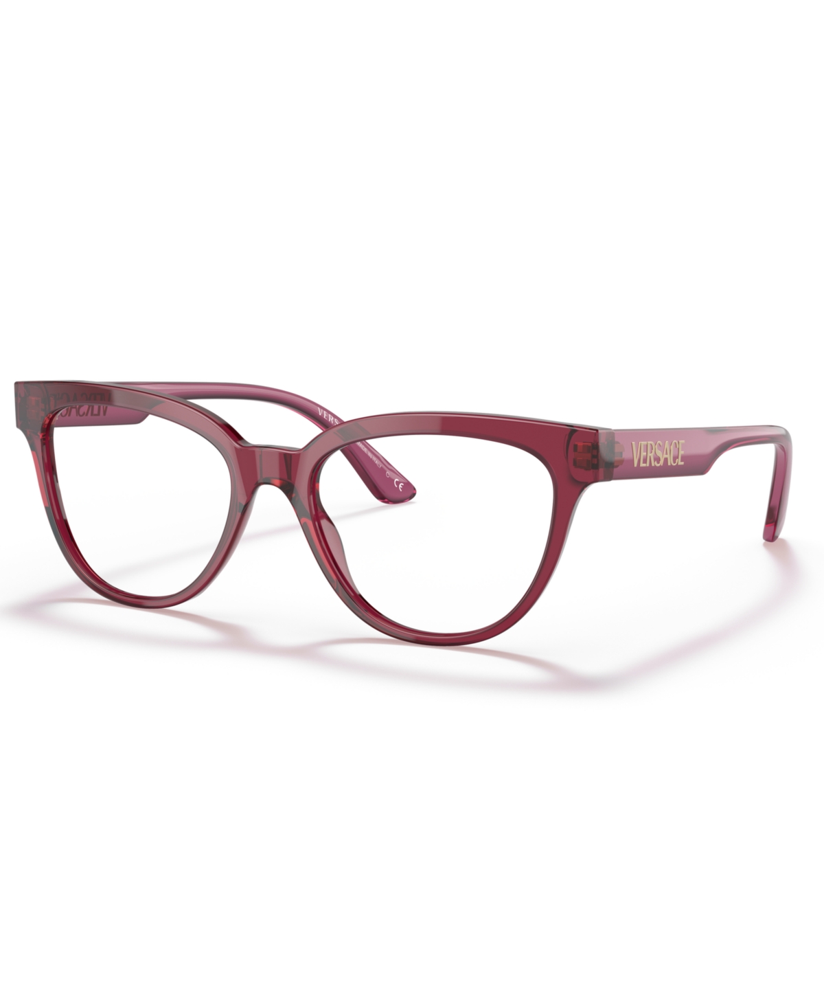 Click here for Versace Womens Eyeglasses  VE3315 - Transparent Re... prices