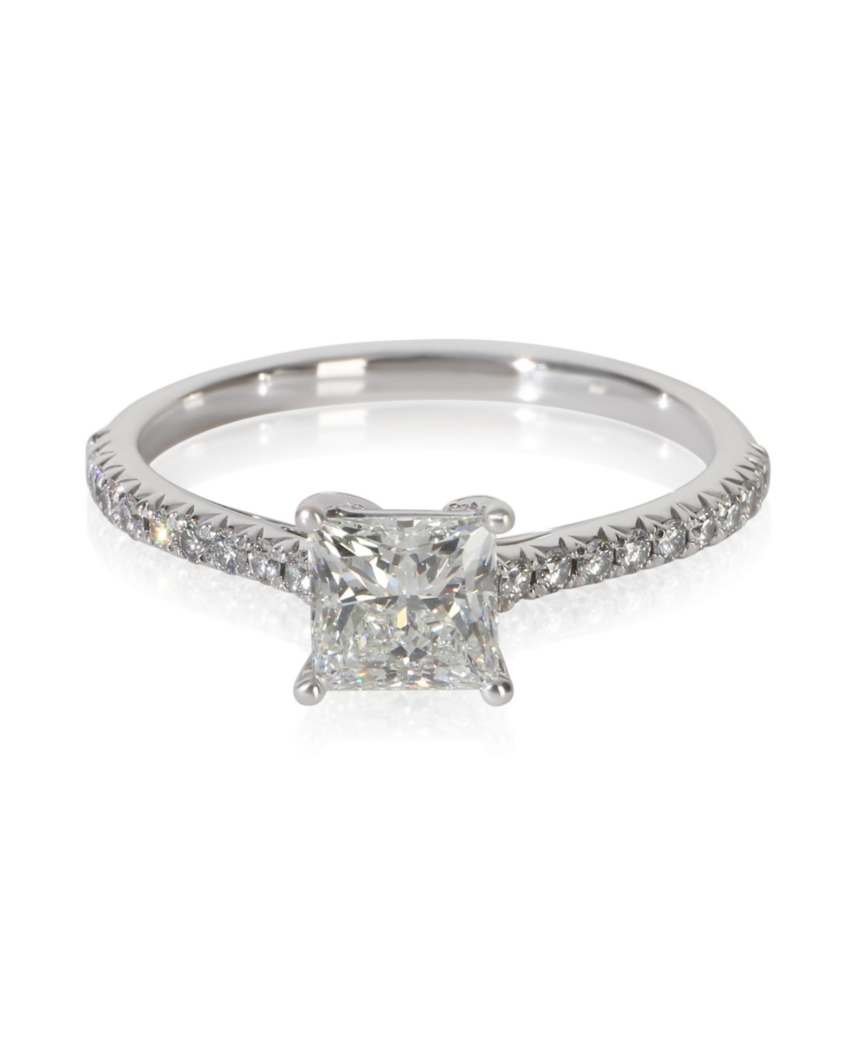Click here for Pre-Owned Tiffany & Co Princess Diamond Novo Engag... prices