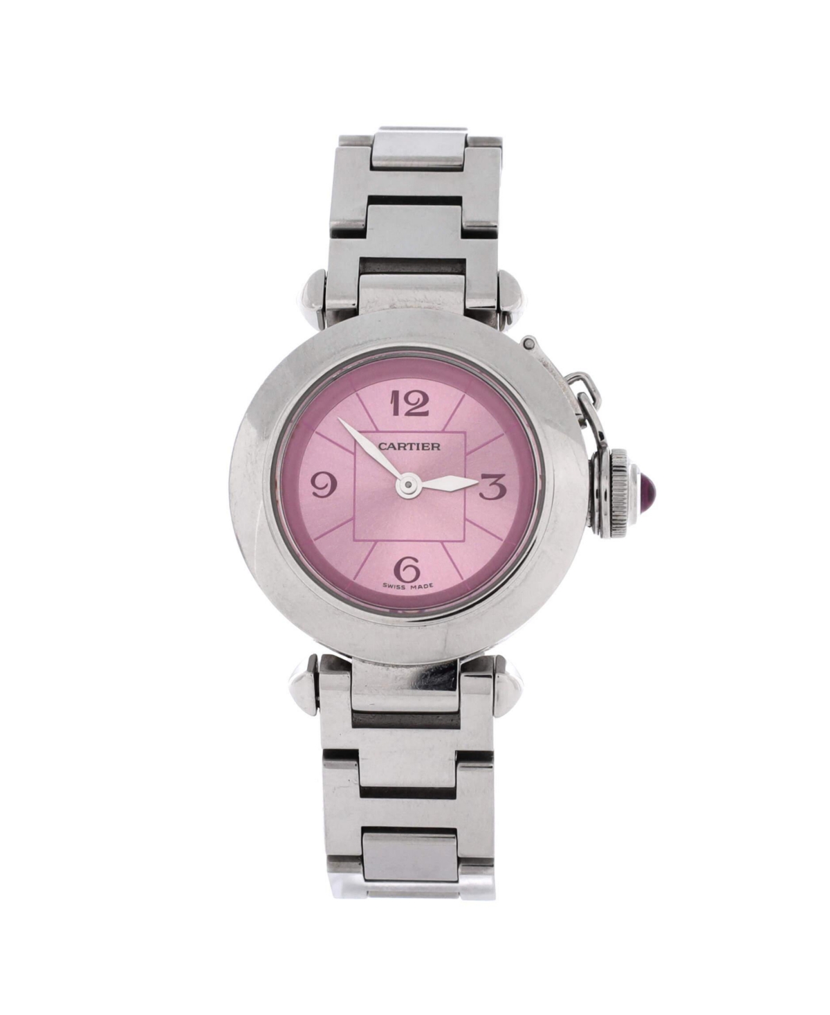 Click here for Pre-Owned Cartier Miss Pasha Pink Dial Quartz Watc... prices