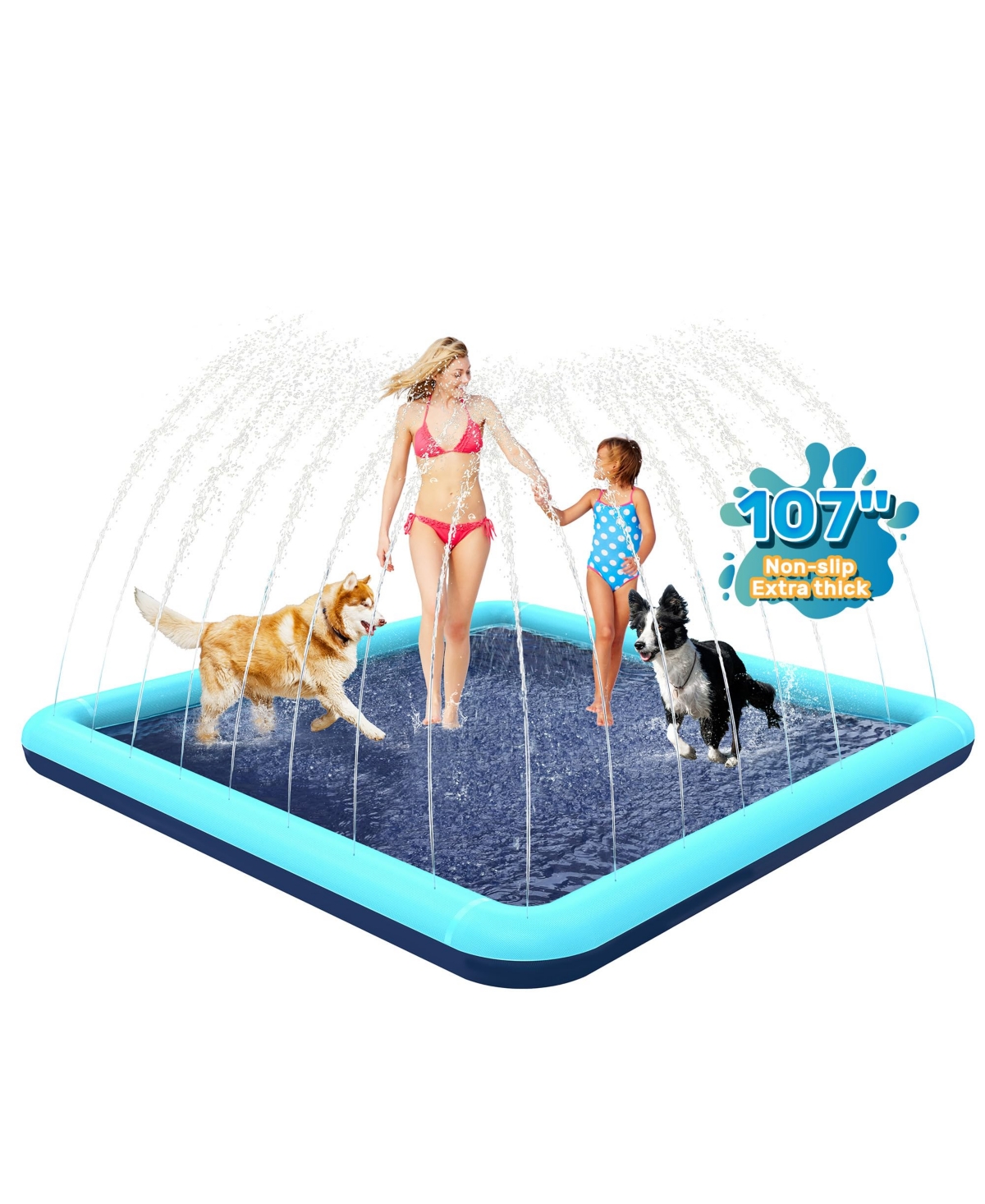 Click here for Aofar 107 Dog Splash Pad Sprinkler Pool Non-slip O... prices